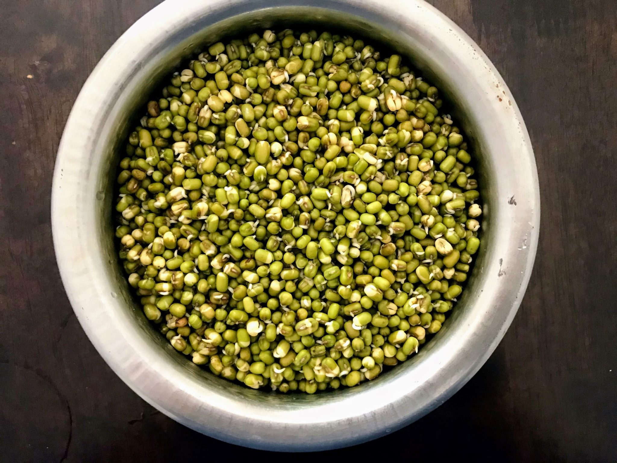 Rejuvenating Boiled Green Gram Salad - Everydayrecipe.in